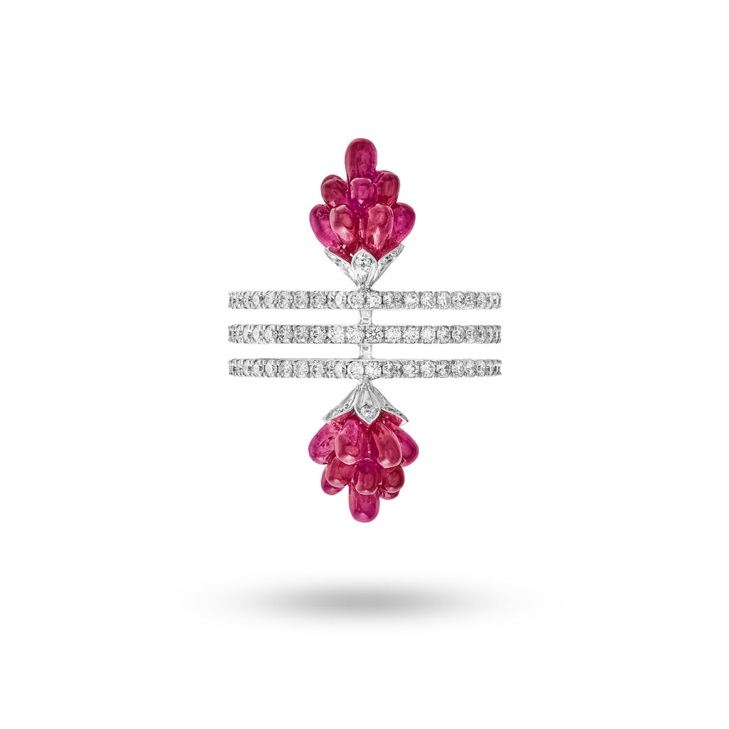 Ruby Ruby Bloom Ring – sajjante